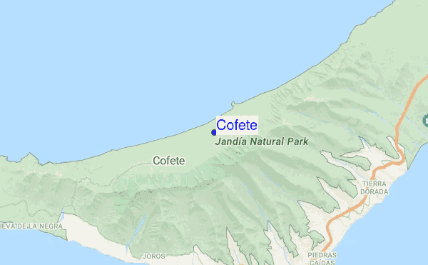 jardín término análogo hierro cofete fuerteventura mapa Fangoso ...