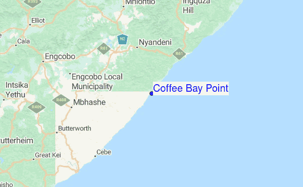 Coffee Bay Point Surf Forecast and Surf Reports (Eastern Cape - Wild ...