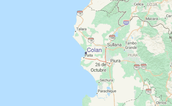 Colan Surf Forecast and Surf Reports (Piura, Peru)