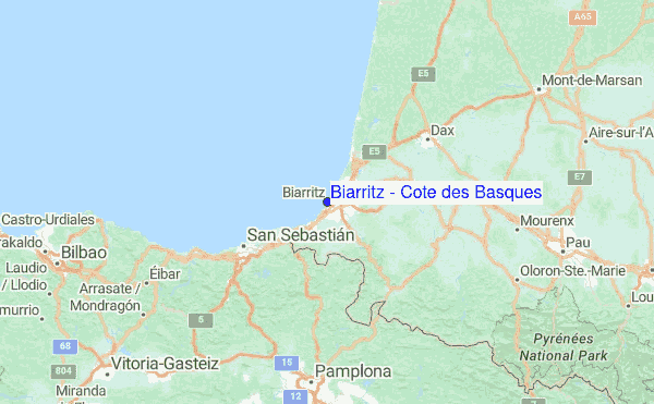 Biarritz - Cote des Basques Surf Forecast and Surf Reports (La Cote ...