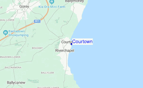 Courtown Surf Forecast and Surf Report