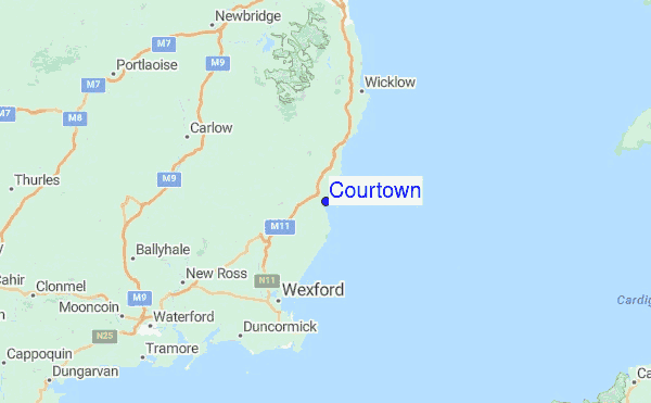 Courtown Surf Forecast and Surf Reports (Wexford, Ireland)