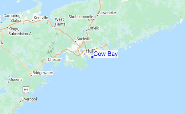 Cow Bay Surf Forecast and Surf Reports (Nova Scotia, Canada)