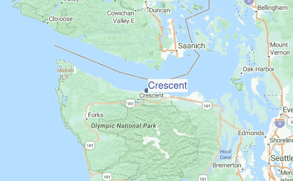 Crescent Surf Forecast and Surf Reports (Washington, USA)