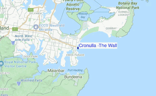 Cronulla -The Wall Surf Forecast and Surf Reports (NSW - Sydney South Coast, Australia)