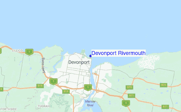 Devonport Rivermouth Surf Forecast and Surf Report