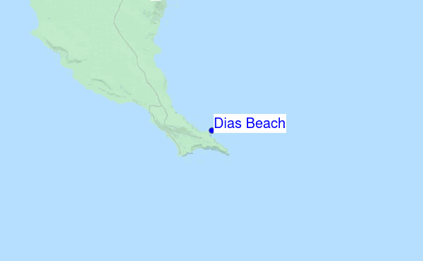 Dias Beach 48 hour detailed Surf Forecast