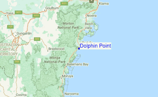 Dolphin Point Surf Forecast and Surf Reports (NSW - South Coast, Australia)