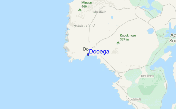 Dooega Surf Forecast and Surf Report