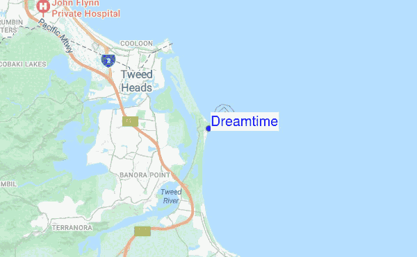 Dreamtime Surf Forecast and Surf Report