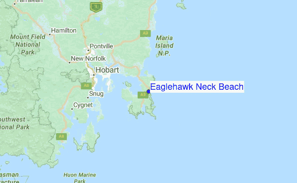 Eaglehawk Neck Beach Surf Forecast and Surf Reports (TAS - East Coast ...