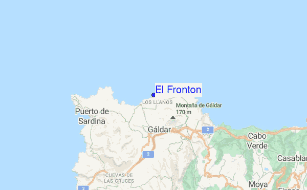 El Fronton Surf Forecast and Surf Report