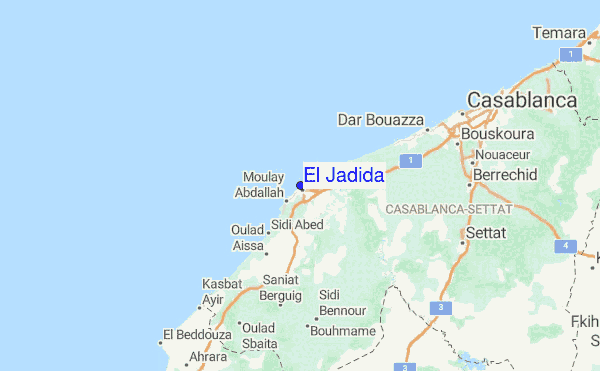 El Jadida Surf Forecast and Surf Reports (Central Morocco, Morocco)