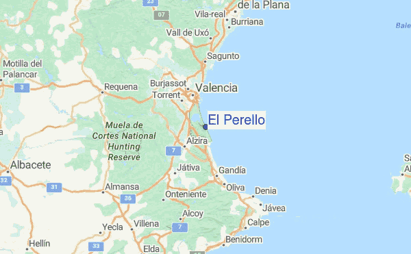 El Perello Surf Forecast and Surf Reports (Valencia, Spain)