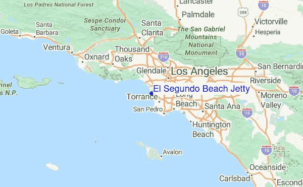 El Segundo Beach Jetty Surf Forecast and Surf Report