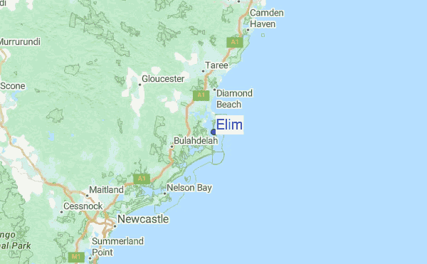 Elim Surf Forecast and Surf Reports (NSW - Port Macquarie, Australia)