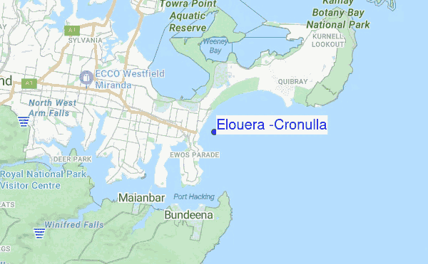 Elouera (Cronulla) Surf Forecast and Surf Report