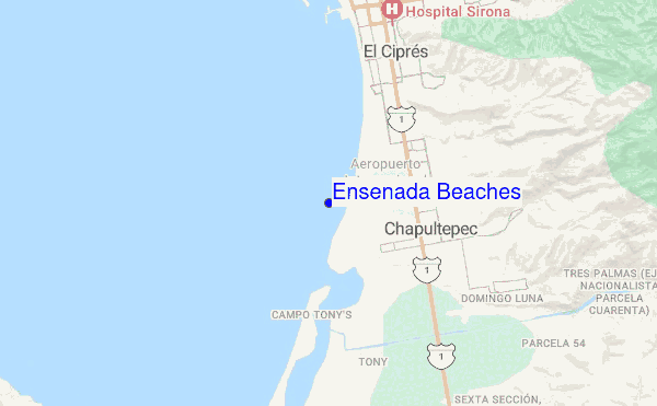 Ensenada Beaches Surf Forecast and Surf Report