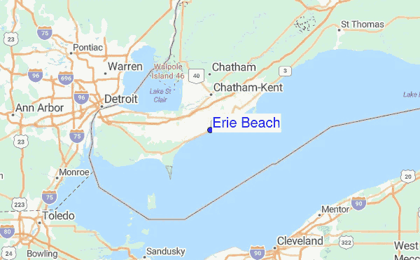 Erie Beach Surf Forecast and Surf Reports (Lake Erie, Canada)