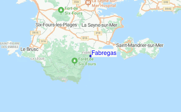 Fabregas 48 hour detailed Surf Forecast