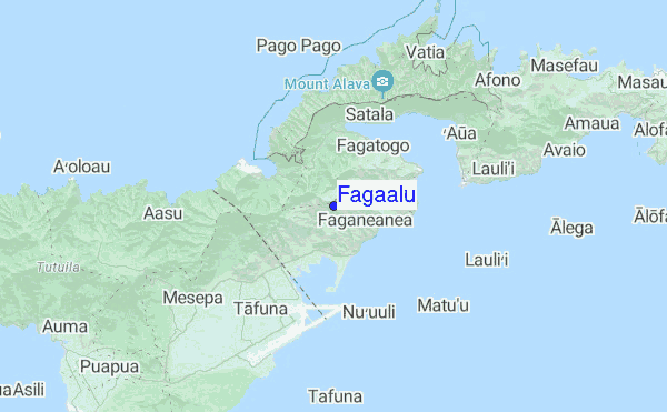 Fagaalu Surf Forecast and Surf Report