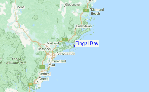 Fingal Bay Surf Forecast and Surf Reports (NSW - Newcastle, Australia)