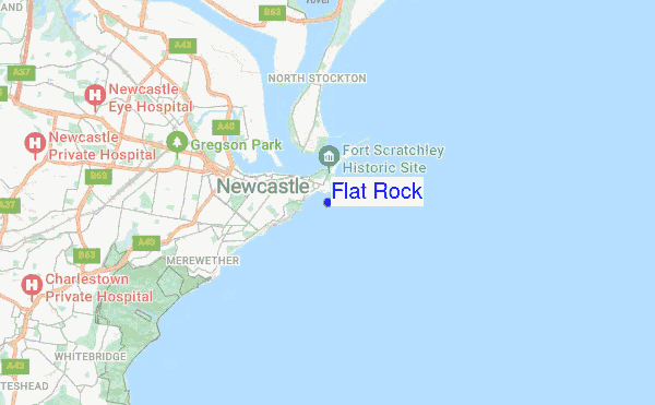 Flat Rock 48 hour detailed Surf Forecast