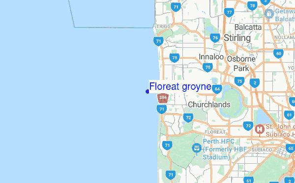 Floreat groyne 48 hour detailed Surf Forecast