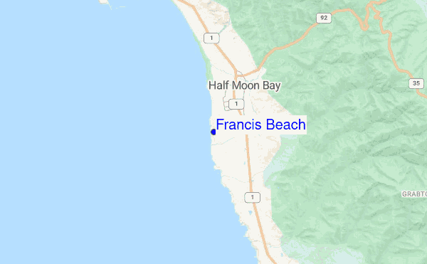 Francis Beach Surf Forecast and Surf Report