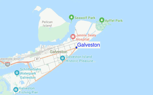 Galveston Surf Forecast and Surf Report