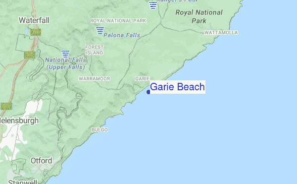 Garie Beach 48 hour detailed Surf Forecast