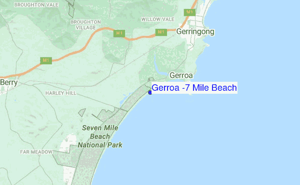 Gerroa (7 Mile Beach) Surf Forecast and Surf Report