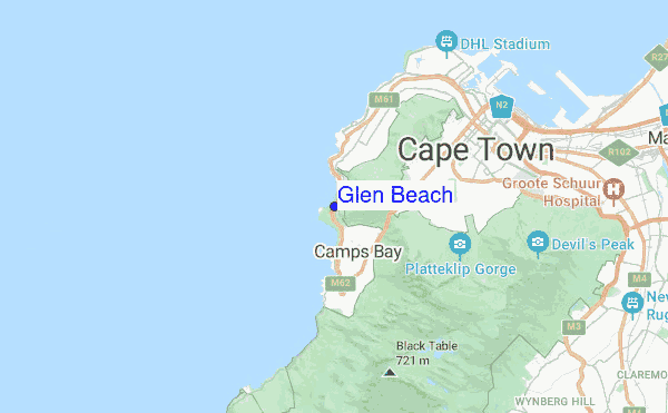 Glen Beach 48 hour detailed Surf Forecast