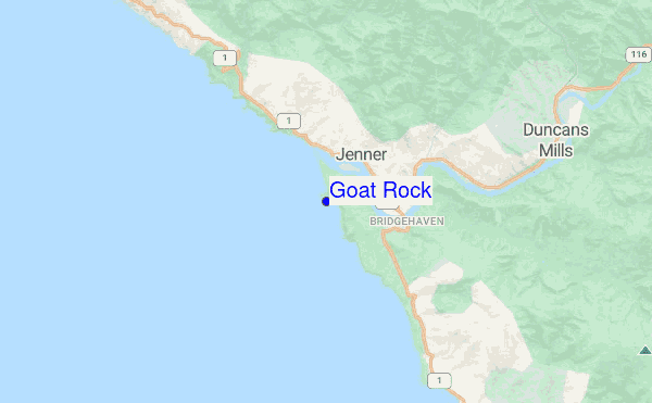 Goat Rock 48 hour detailed Surf Forecast