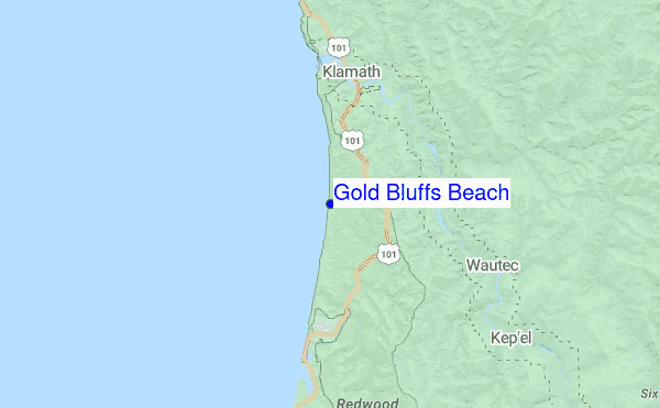 Gold Bluffs Beach Surf Forecast and Surf Reports (CAL - Humboldt, USA)