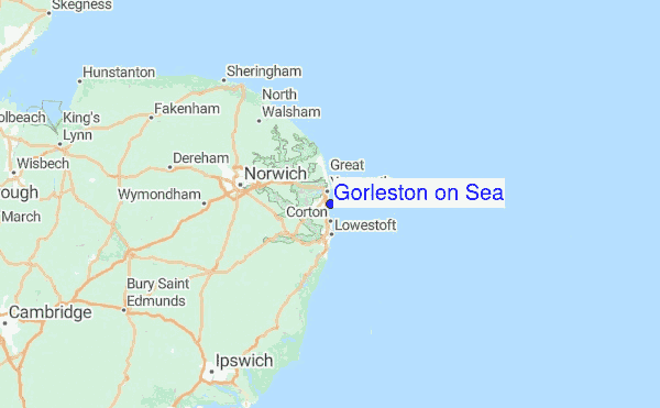 Gorleston on Sea Surf Forecast and Surf Reports (East Anglia, UK)