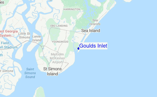 Goulds Inlet Surf Forecast and Surf Reports (Georgia, USA)