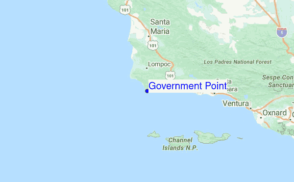 Government Point Surf Forecast and Surf Reports (CAL - Santa Barbara, USA)