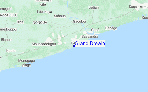 Grand Drewin Surf Forecast and Surf Reports (Ivory Coast, Côte d'Ivoire)