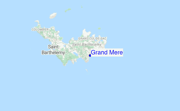 Grand Mere 48 hour detailed Surf Forecast