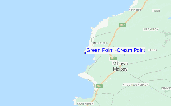 Green Point (Cream Point) Surf Forecast and Surf Report