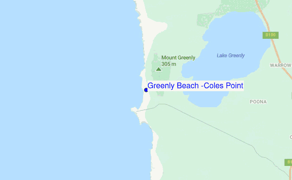 Greenly Beach (Coles Point) Surf Forecast and Surf Report