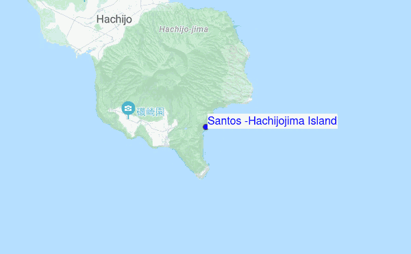 Santos (Hachijojima Island) Surf Forecast and Surf Report