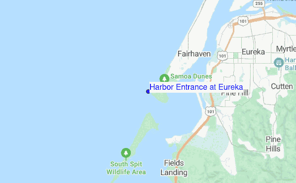 Harbor Entrance at Eureka 48 hour detailed Surf Forecast