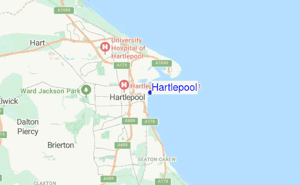 Hartlepool 48 hour detailed Surf Forecast