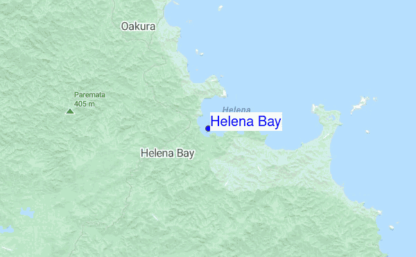 Helena Bay 48 hour detailed Surf Forecast
