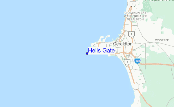 Hells Gate Surf Forecast and Surf Report