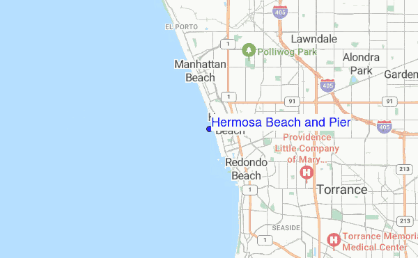 Hermosa Beach and Pier Surf Forecast and Surf Report