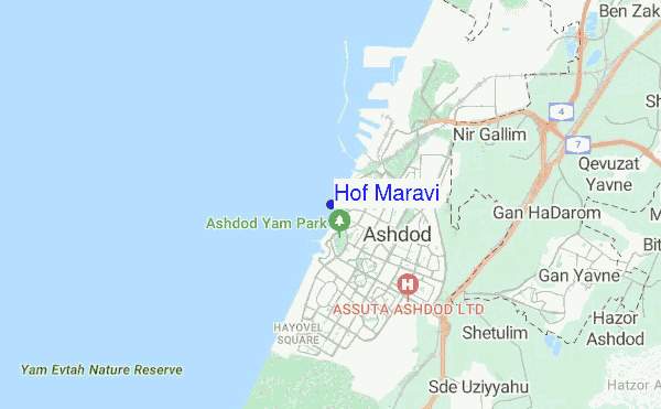 Hof Maravi Surf Forecast and Surf Report