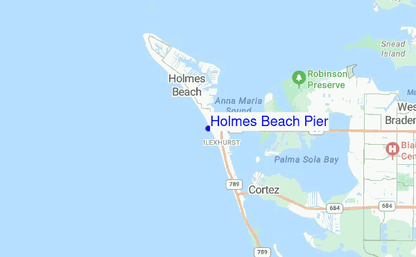 Holmes Beach Pier Surf Forecast and Surf Reports (Florida - Gulf, USA)